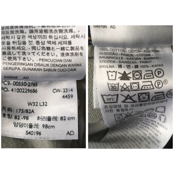 Levi's | Jeans | Levi 55 W32 L32 Jeans Single Stitch Yellow Thread ...